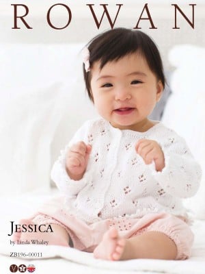 Rowan Jessica Baby Cardigan - Rowan Jessica Baby Cardigan