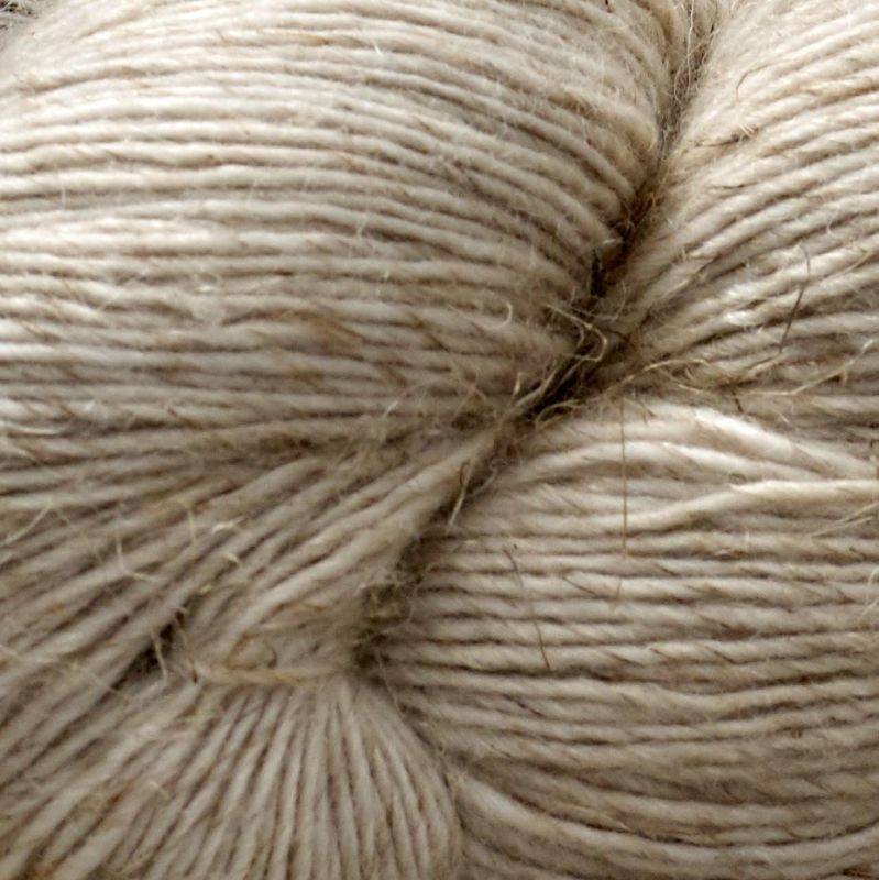 Undyed 4 Ply Organic Wool Linen 4 Ply - Laughing Hens
